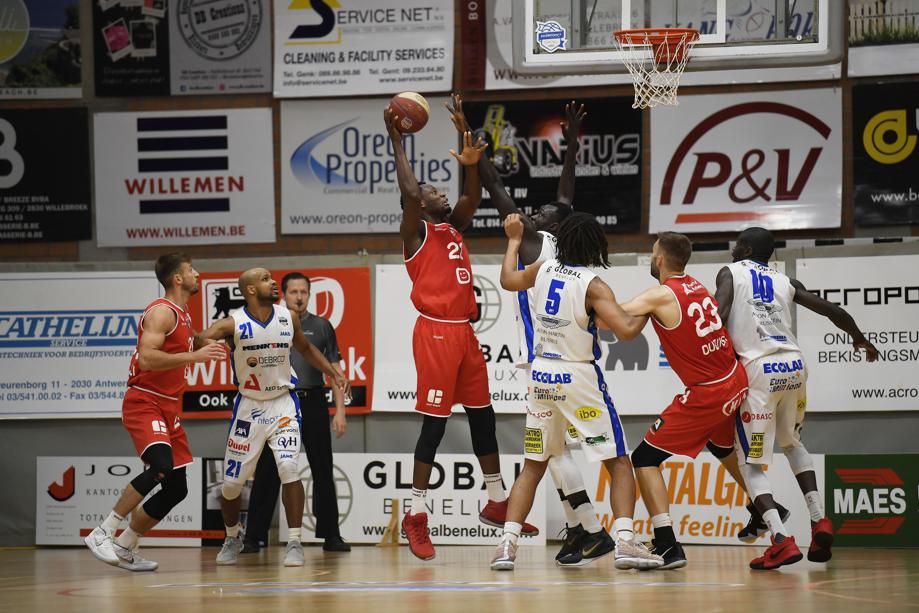 Telenet Giants Antwerp demonstreert in Kangoeroes Willebroek | Gazet van Antwerpen