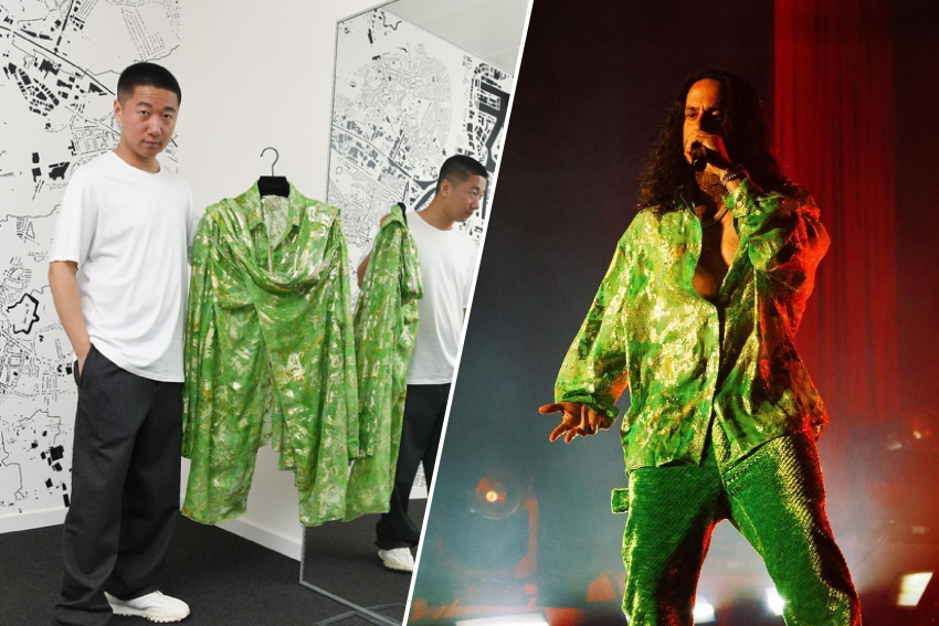 Net afgestudeerd aan Modeacademie en Amerikaanse rapper op ...